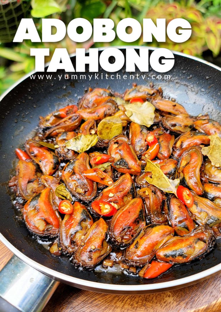 Adobong Tahong - Yummy Kitchen