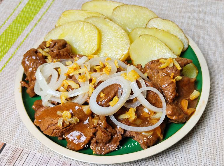 Beef Steak (Bistek) - Yummy Kitchen