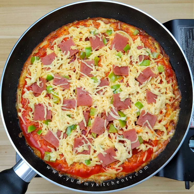 Cabbage Pizza - Yummy Kitchen