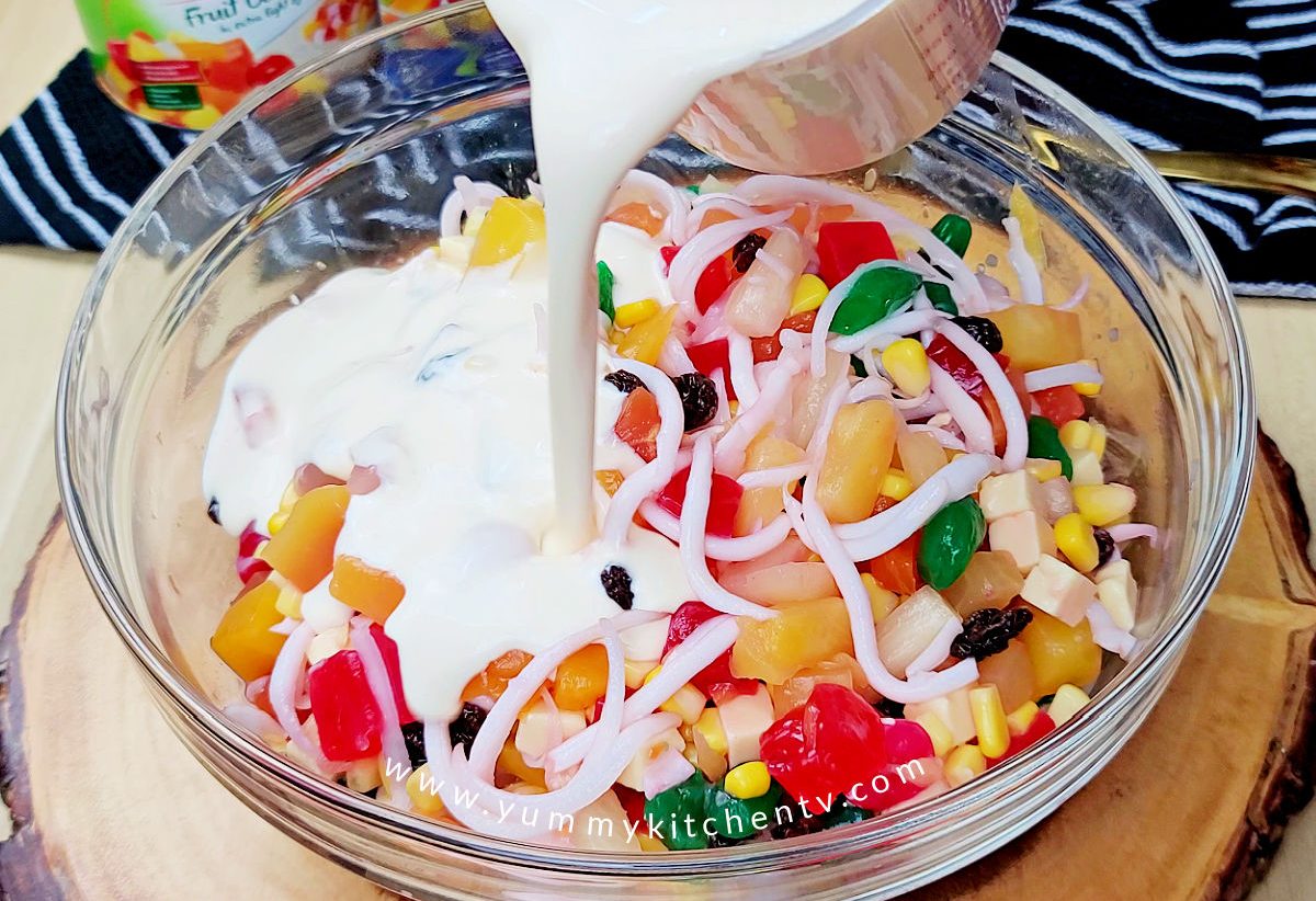 Filipino style Fruit Salad Yummy Kitchen Filipino style Fruit Salad Yummy Kitchen