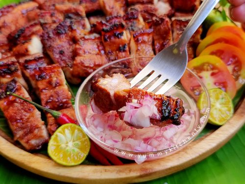 Inihaw na Liempo (Grilled Pork Belly) - Yummy Kitchen
