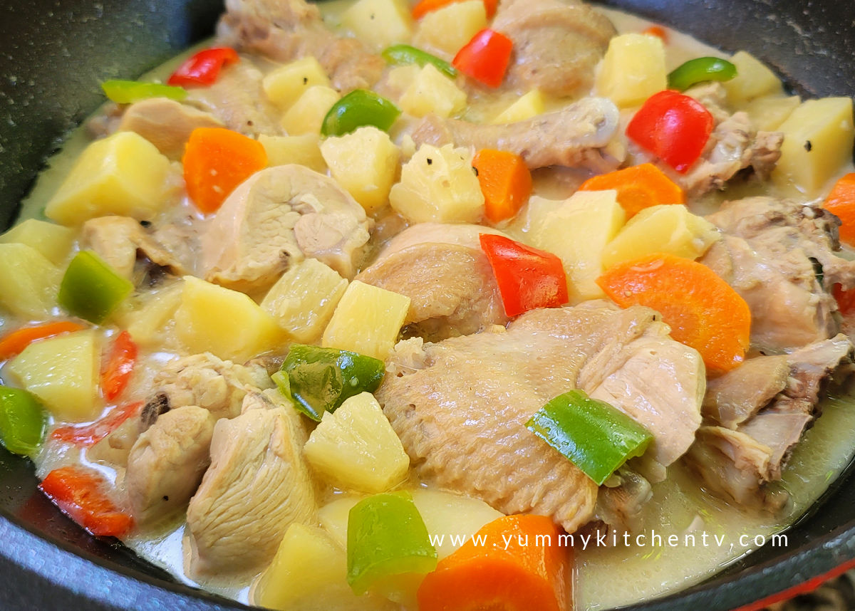 Pininyahang Manok with Gata - Yummy Kitchen