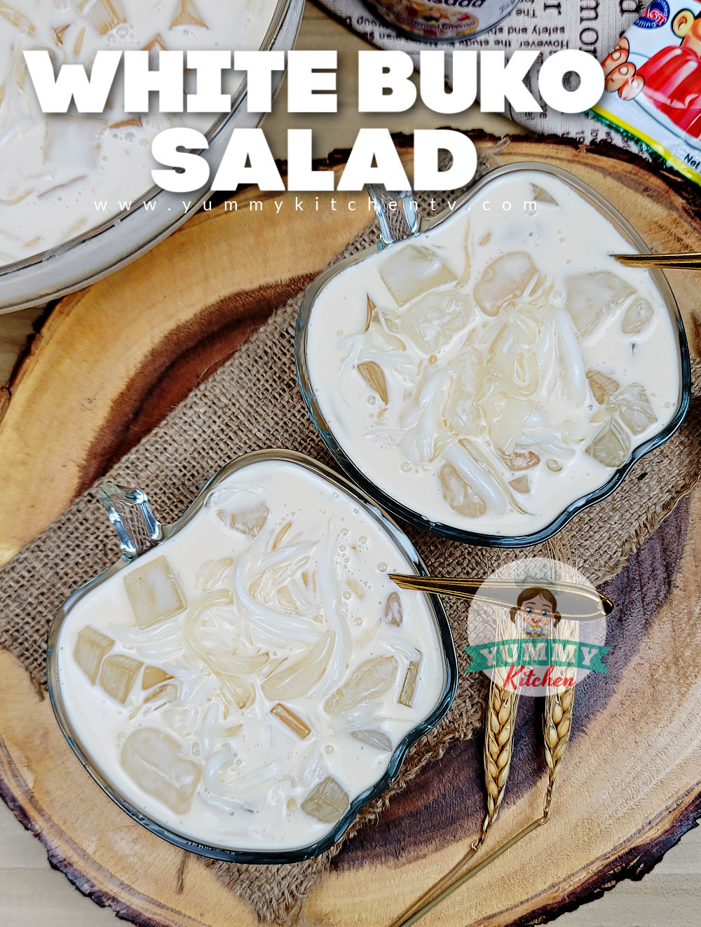 White Buko Salad - Yummy Kitchen
