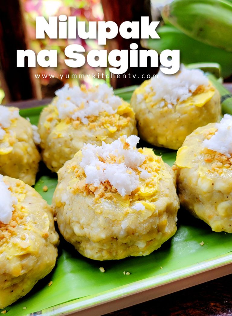 Nilupak na Saging - A Classic Filipino Merienda ( Treat ) - Yummy Kitchen