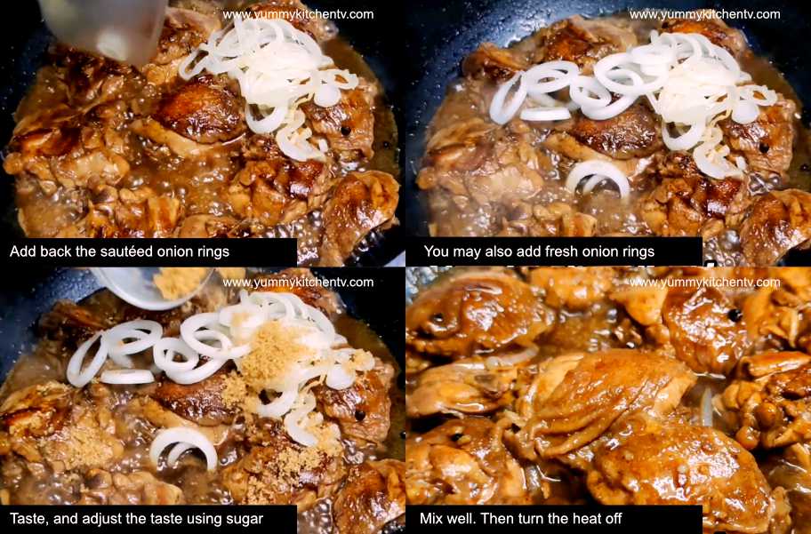 Chicken Bistek - Yummy Kitchen