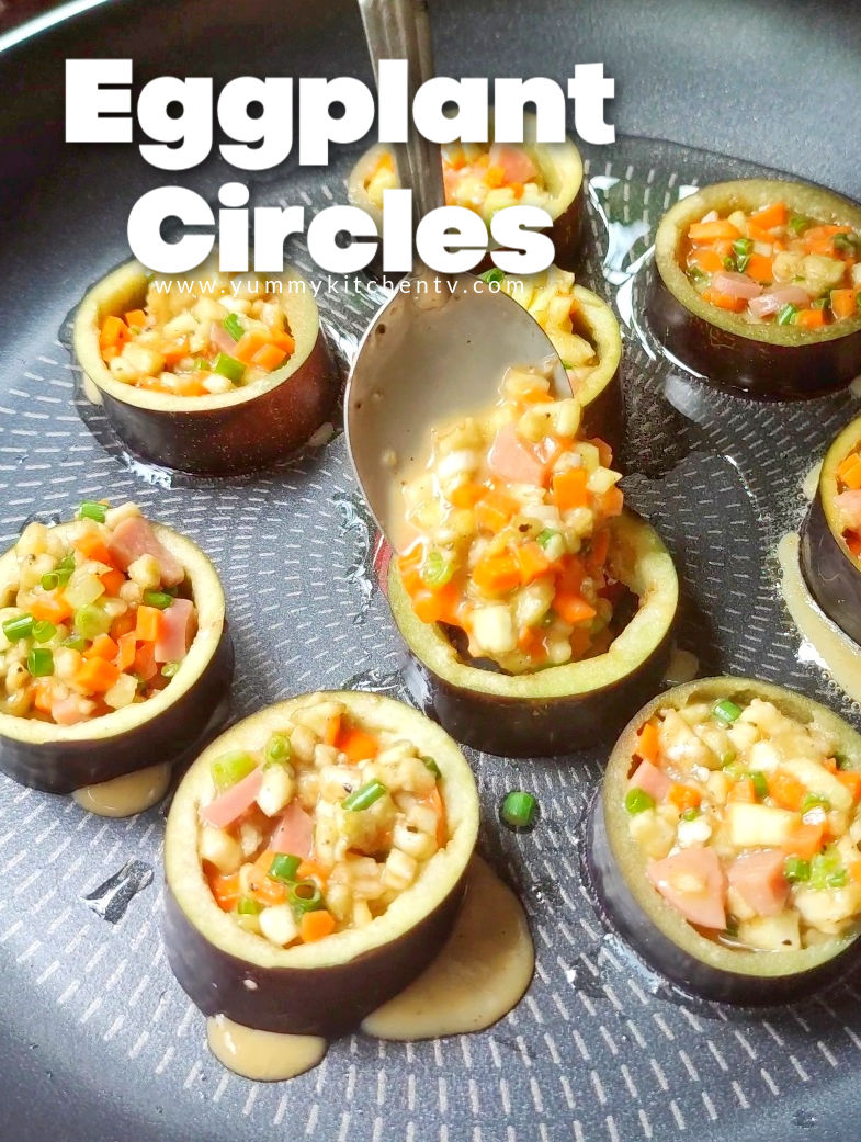 Eggplant Circles - Yummy Kitchen