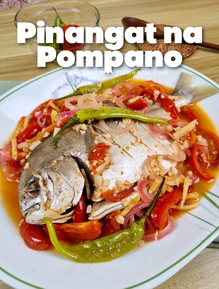 Pinangat na Pompano - Yummy Kitchen