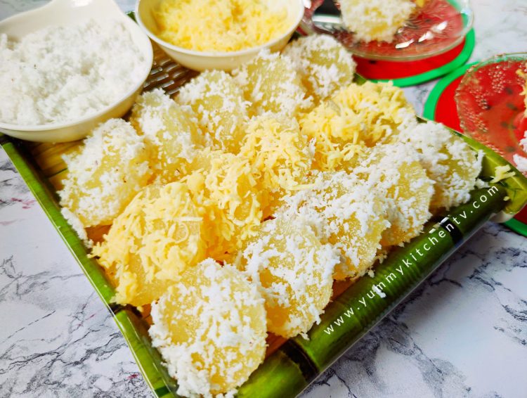 Pichi-pichi without Lye Water - Yummy Kitchen