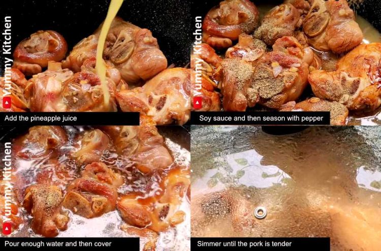 Pork Pata Humba - Yummy Kitchen