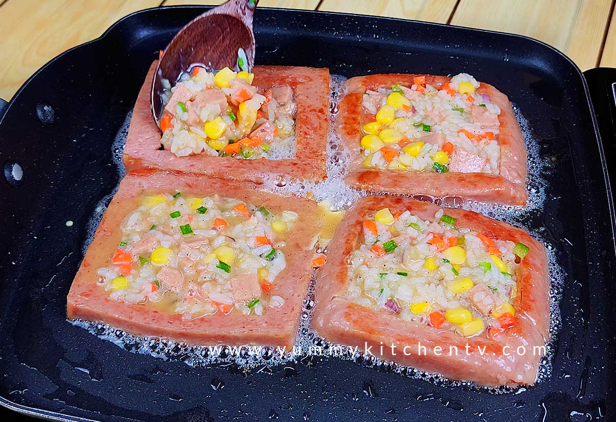 Spam Rice - Yummy Kitchen