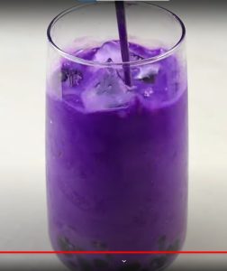 Ube Milk Tea - Yummy Kitchen