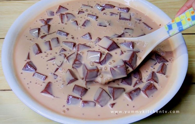Milo Jelly Tapioca - Yummy Kitchen