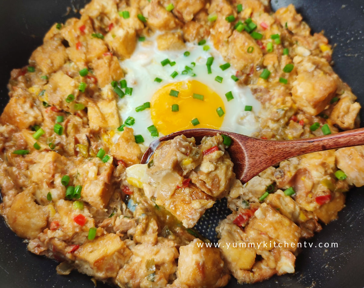Tuna Tofu Sisig - Yummy Kitchen