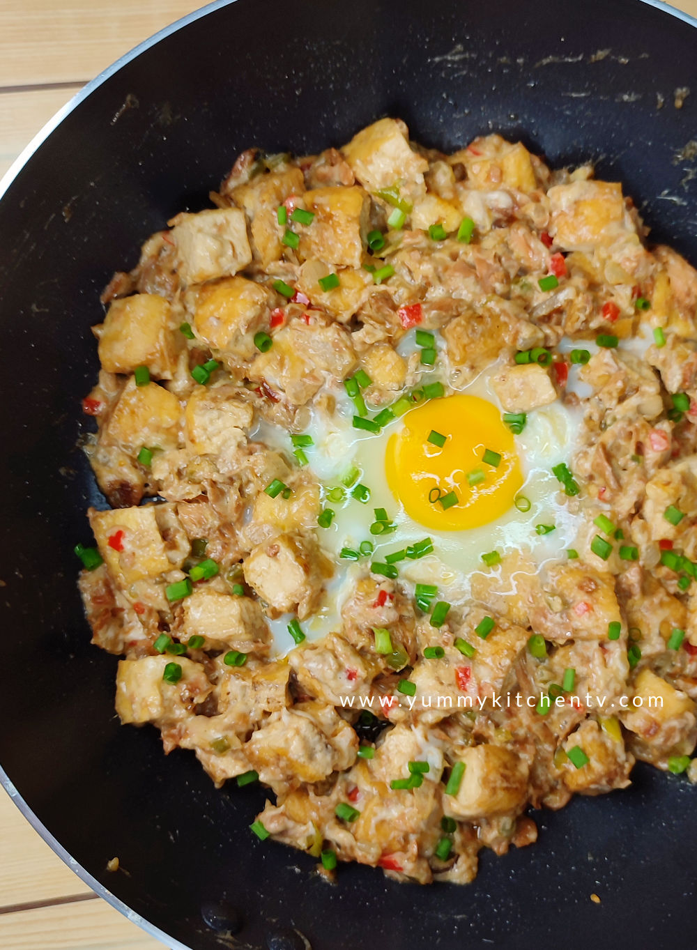 Tuna Tofu Sisig - Yummy Kitchen