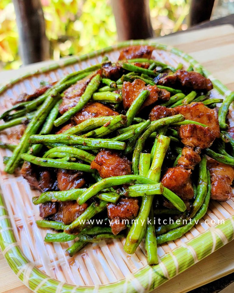 Adobong Sitaw - Yummy Kitchen