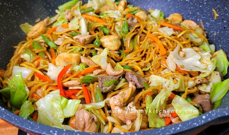 Pancit Miki: A Hearty Filipino Noodle Dish - Yummy Kitchen