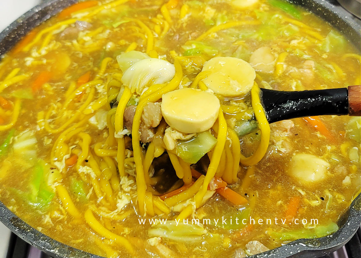 Pork Lomi – Hearty Filipino Noodle Soup with Thick, Savory Broth ...