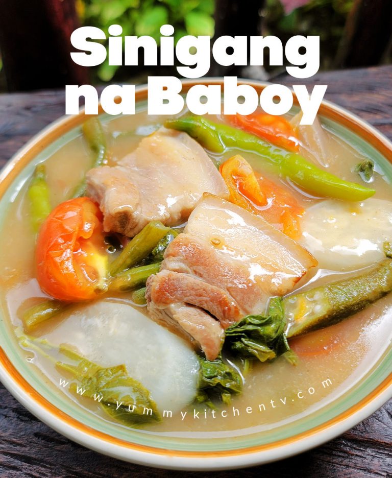 Sinigang na Baboy - Yummy Kitchen