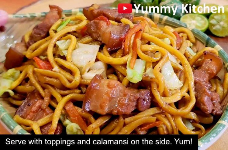 Pancit Miki Guisado: A Hearty Filipino Noodle Dish - Yummy Kitchen