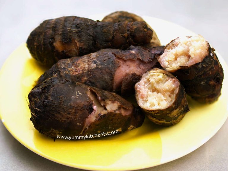 Gabi (Taro) root vegetable - A short Introduction - Yummy Kitchen