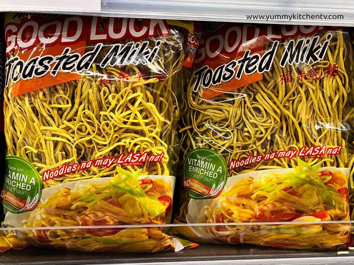 Pancit Miki Guisado: A Hearty Filipino Noodle Dish - Yummy Kitchen
