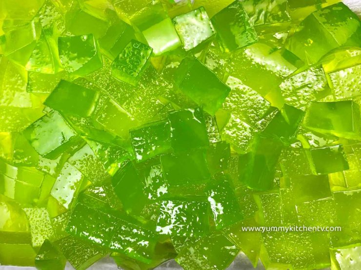 Gulaman (The wiggly but firm Filipino Gelatin) - Yummy Kitchen