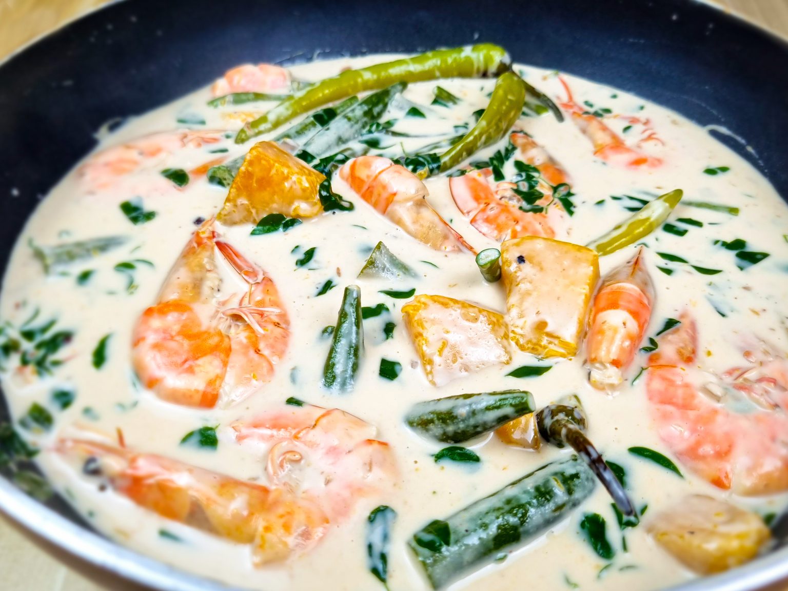 Ginataang Hipon - Yummy Kitchen