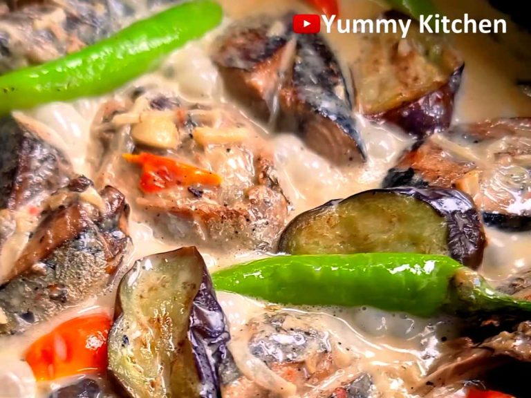 Ginataang Tulingan with Talong - Yummy Kitchen