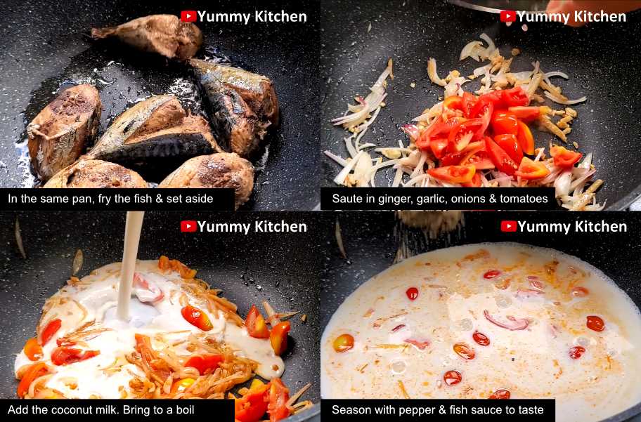 Ginataang Tulingan with Talong - Yummy Kitchen