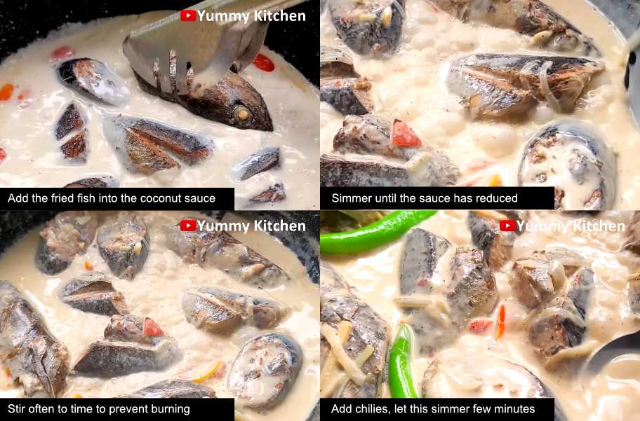 Ginataang Tulingan with Talong - Yummy Kitchen