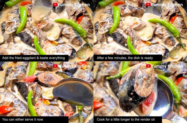 Ginataang Tulingan with Talong - Yummy Kitchen