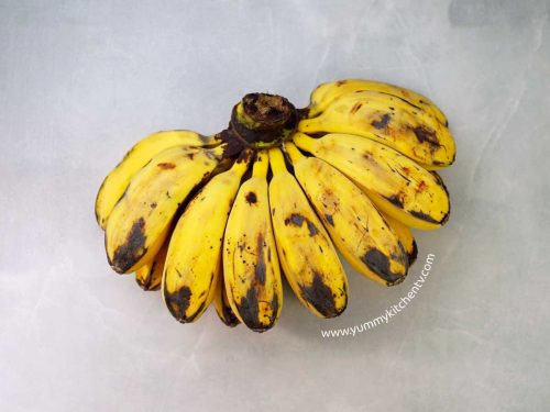 Saba (banana) "The dessert Banana" - Yummy Kitchen