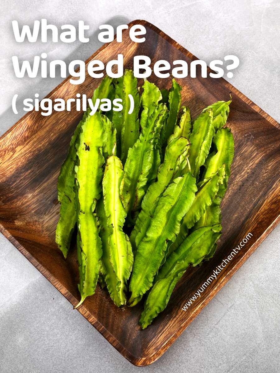 Sigarilyas (winged beans) The frilly legume - Yummy Kitchen