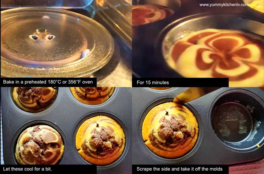 Mini Zebra Cake - A sweet swirl of Delight - Yummy Kitchen