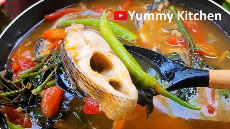 Sinabawang Isda with Tilapia - A Spicy Classic Filipino Fish Dish - Yummy Kitchen