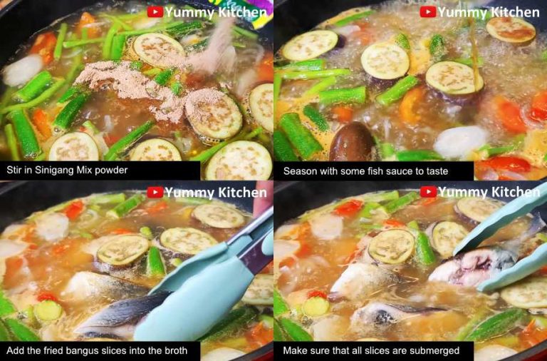 Sinigang na Bangus - A healthy Sour Filipino Fish Soup - Yummy Kitchen