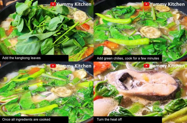 Sinigang na Bangus - A healthy Sour Filipino Fish Soup - Yummy Kitchen