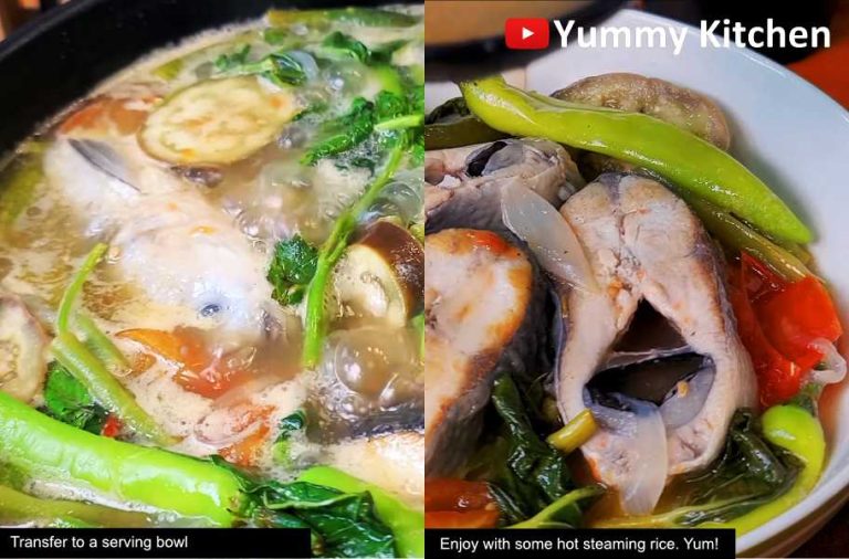 Sinigang na Bangus - A healthy Sour Filipino Fish Soup - Yummy Kitchen