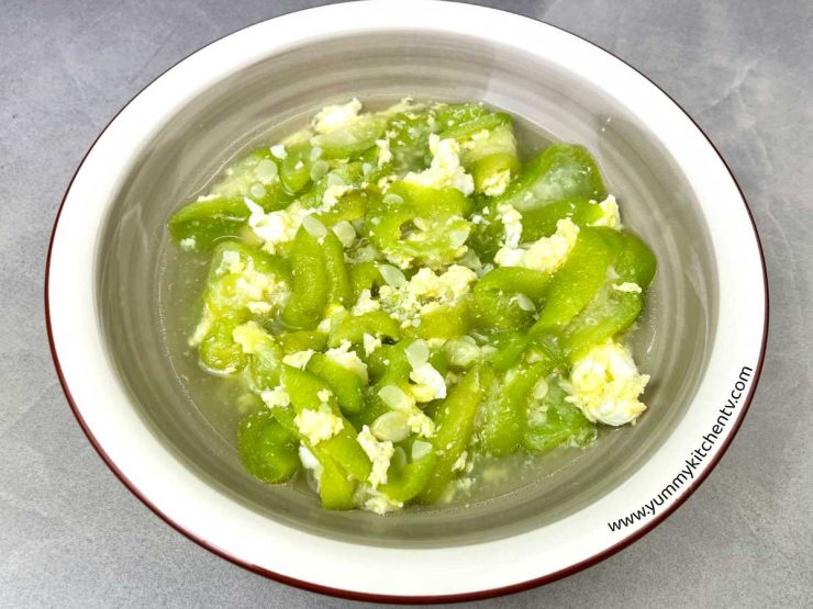 Sponge gourd "The Filipino mild tasting zucchini" - Yummy Kitchen