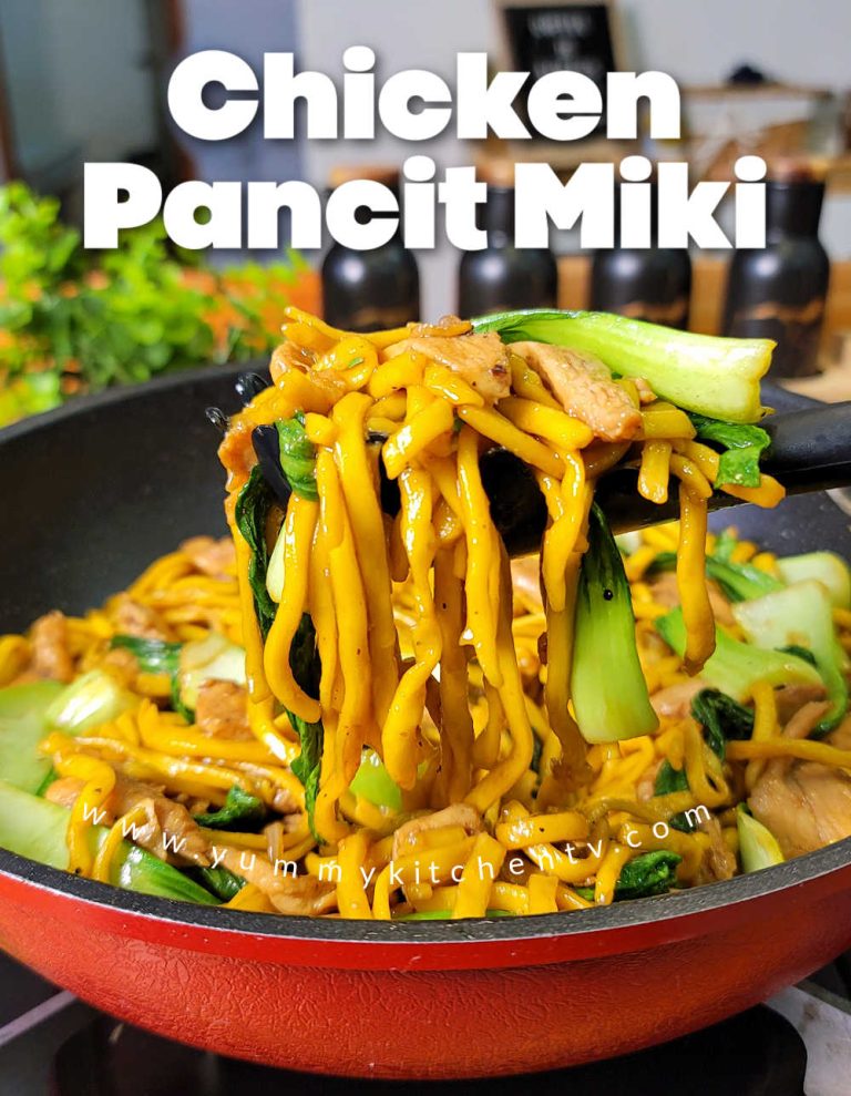 Chicken Pancit Miki - Yummy Kitchen