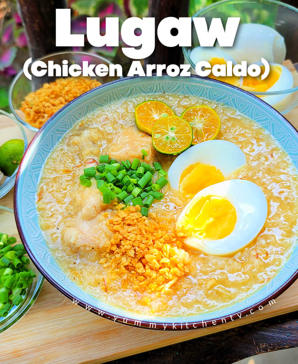 Lugaw (Arroz Caldo) - Yummy Kitchen