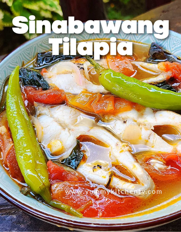 Sinabawang Isda with Tilapia - A Spicy Classic Filipino Fish Dish - Yummy Kitchen