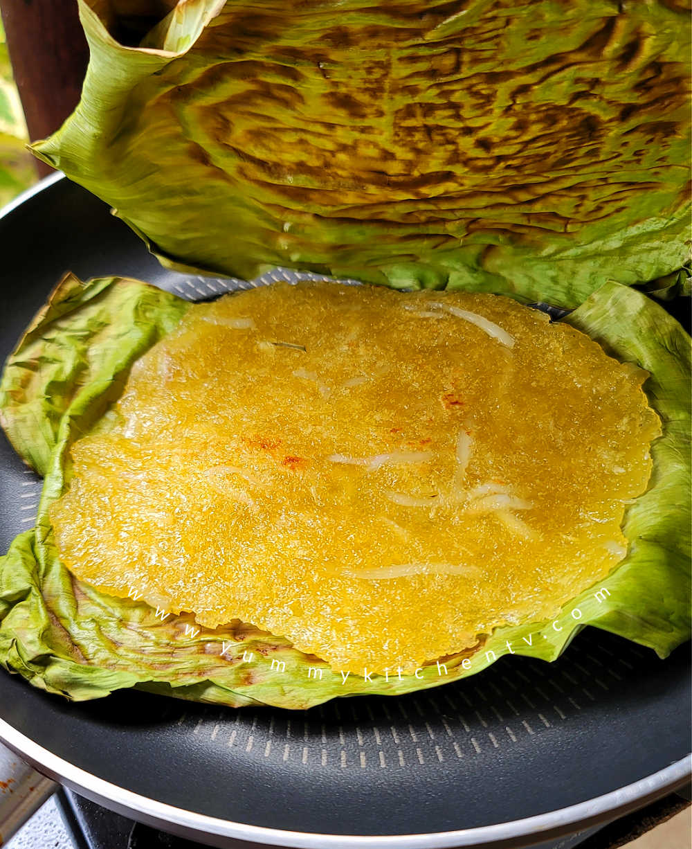 Sinalab - A traditional Chewy Filipino Cassava Pancake - Yummy Kitchen