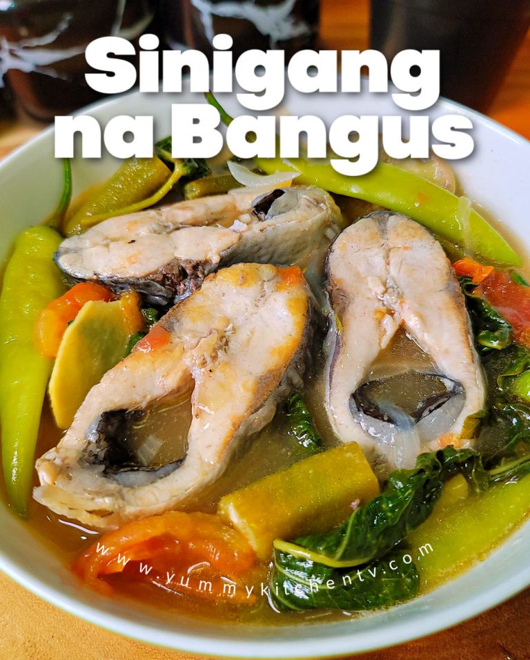 Sinigang na Bangus - A healthy Sour Filipino Fish Soup - Yummy Kitchen