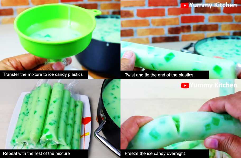 Buko Pandan Ice Candy - A Deliciously Vibrant Summer Snack - Yummy Kitchen