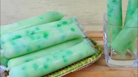 Buko Pandan Ice Candy - A Deliciously Vibrant Summer Snack - Yummy Kitchen