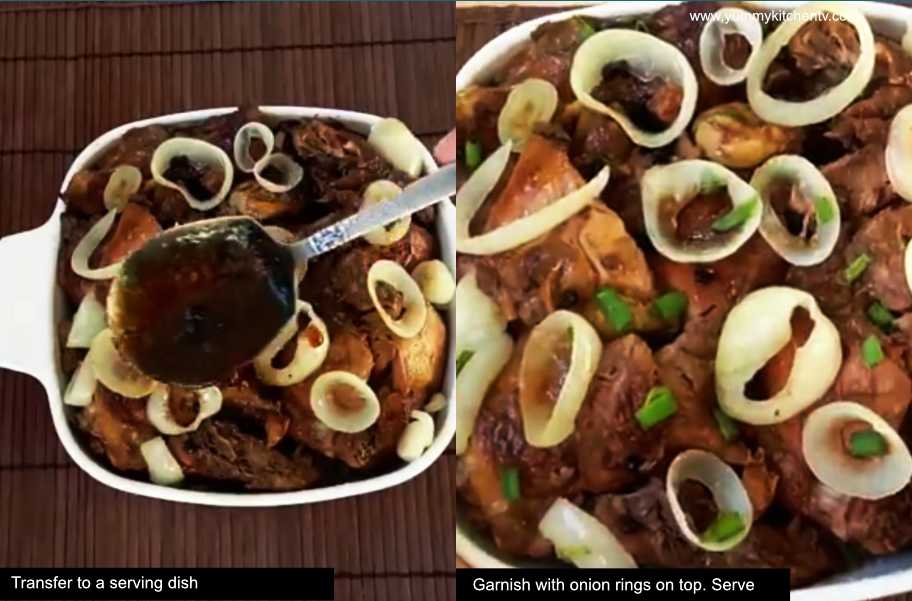 Chicken Bistek - Savory, Tender, Juicy Chicken - Yummy Kitchen