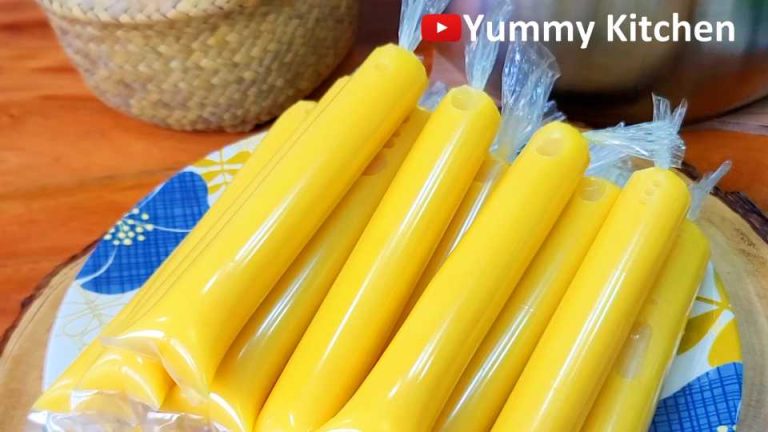 Mango Ice Candy - A Refreshing Summer Favorite - Yummy Kitchen