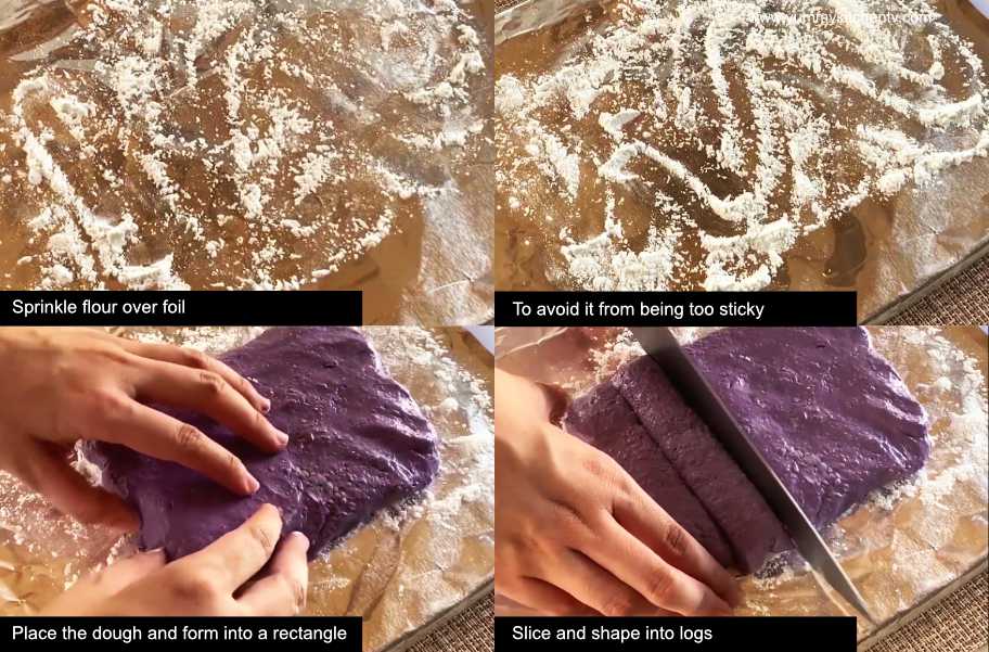 Puto Bumbong (without bamboo tubes) - Traditional Rice Cakes - Yummy ...