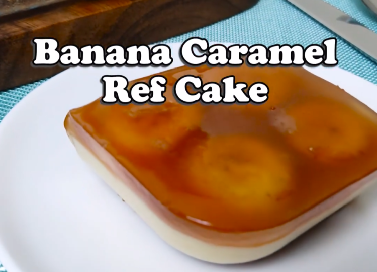 Banana Caramel Ref Cake - Yummy Kitchen